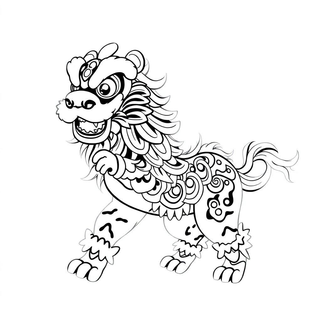 Line Dancing Coloring Pages